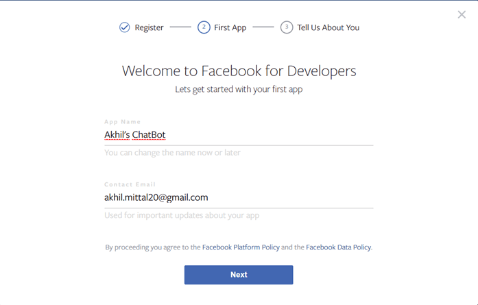 Create Chatbot Using Microsofts Bot Framework And Dialogflow Api Day Three Integrate And